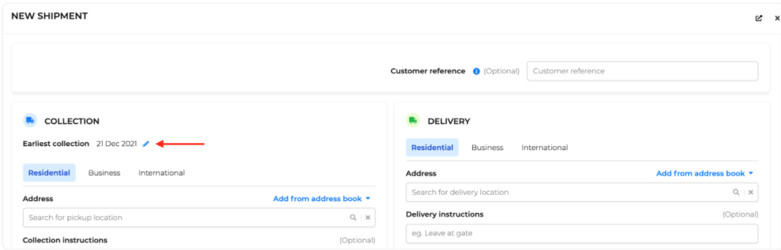 How to create/book a collection – The Courier Guy