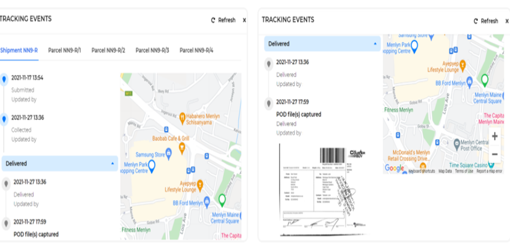 How do I view a POD? – The Courier Guy